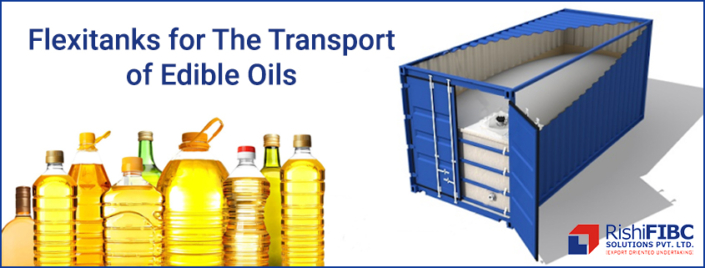 Flexitanks for the transport of edible oils