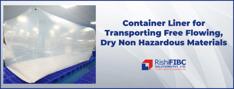 Container Liner for Transporting Free Flowing, Dry Non Hazardous